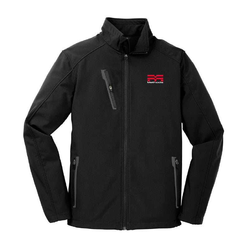 Men's Soft Shell Jacket - Black – Methods Machine Store
