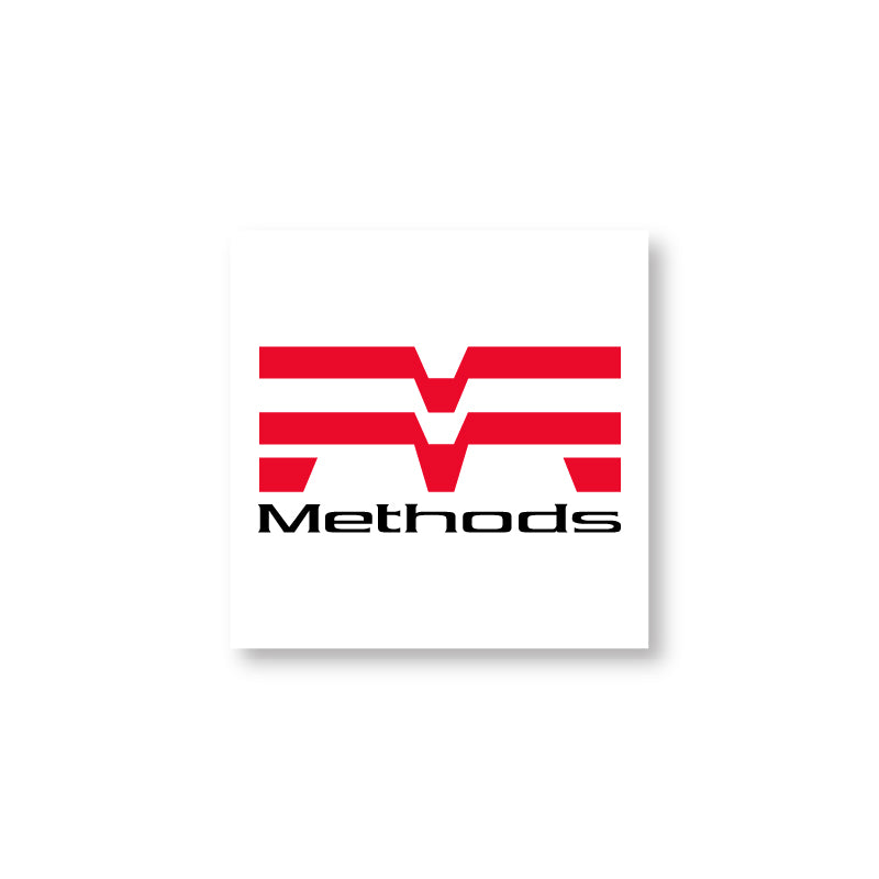 3" Square Sticker – Methods Machine Store