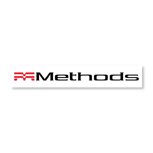 6" Rectangular Sticker – Methods Machine Store