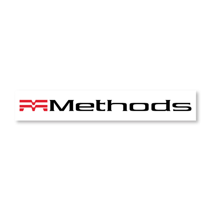6" Rectangular Sticker – Methods Machine Store